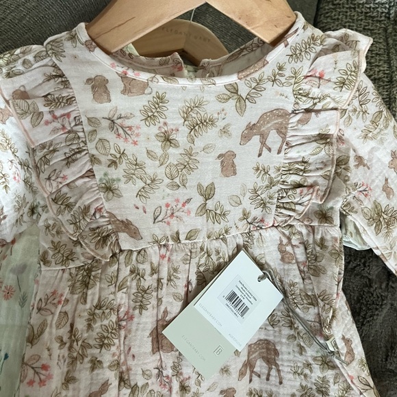 Elegant Baby | One Pieces | Nwt Organic Muslin Flutter Baby Jumpsuit ...